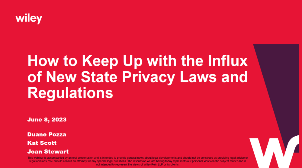 How to Keep Up with the Influx of New State Privacy Laws and ...